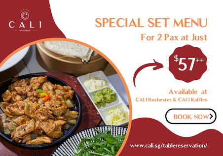 CALI Raffles - The Best Mexican Restaurant In Singapore